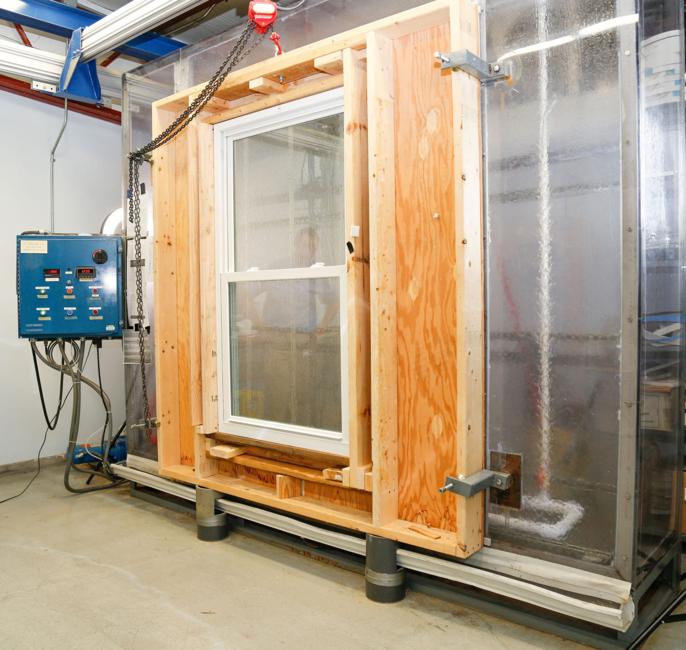 Reduce Water Penetration by Pre-Testing with Window Weatherstripping